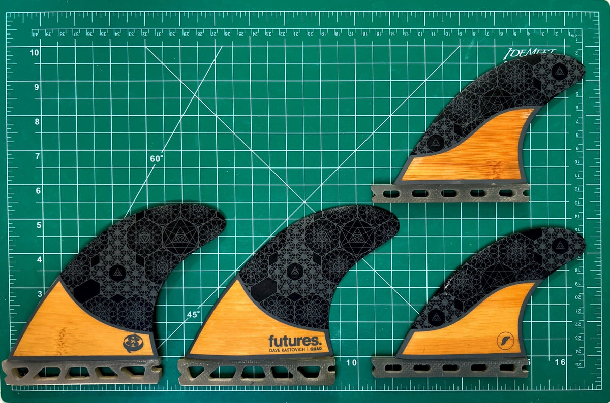 USED Quad Surfboard Fins — Kimo's Surf Hut
