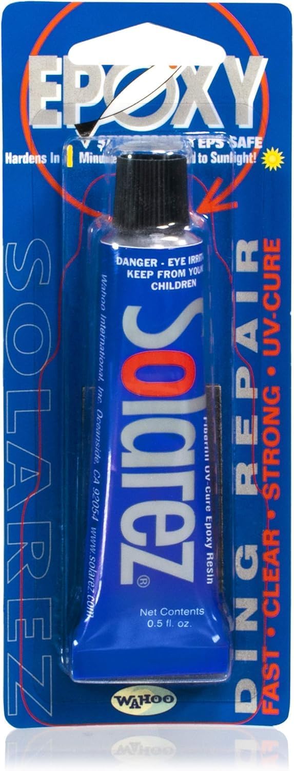 SOLAREZ UV Cure Epoxy Ding Resin - Paddleboard & Surfboard Repair Kit ...