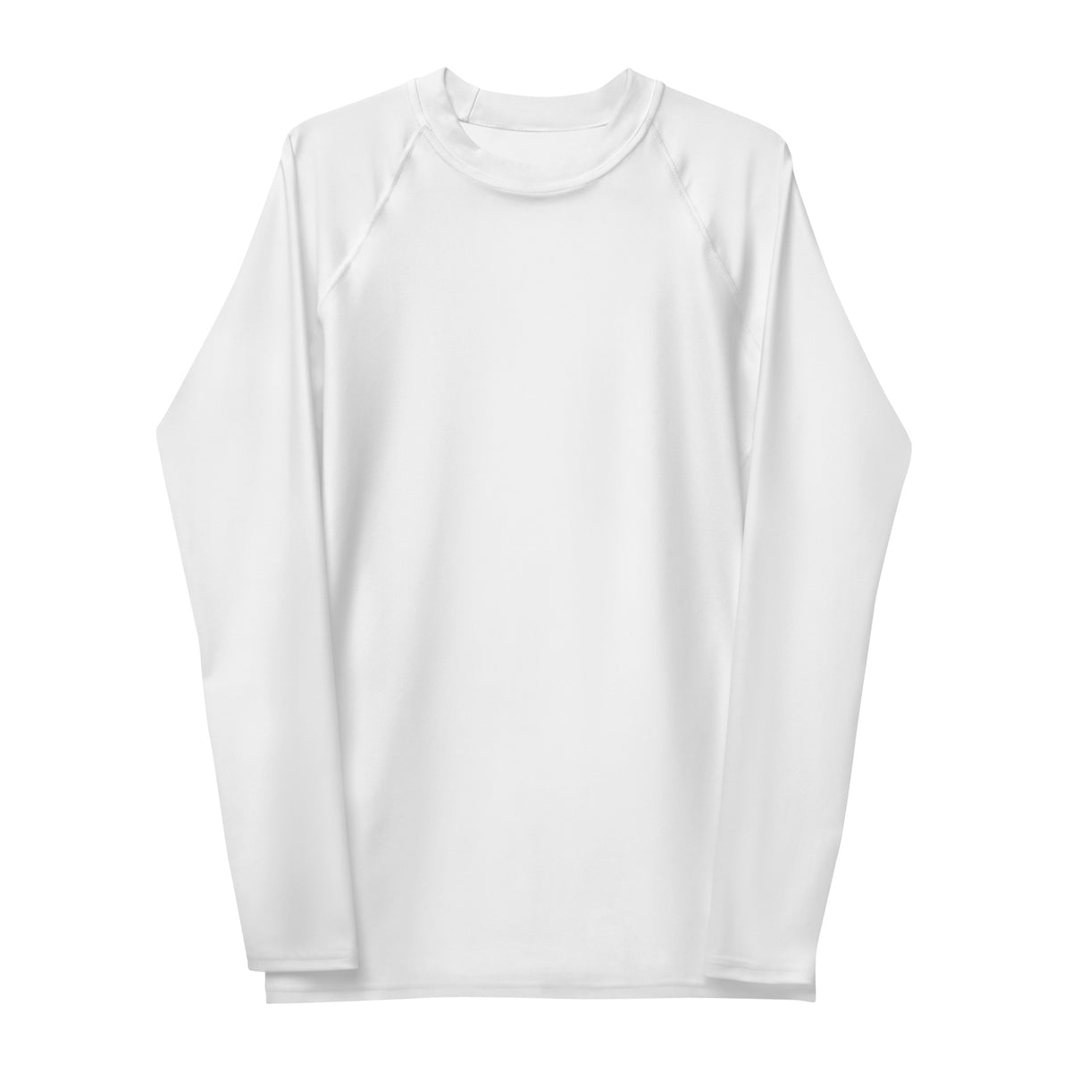 Men's No Brand No Rep Long Sleeve White Rashguard — Kimo's Surf Hut