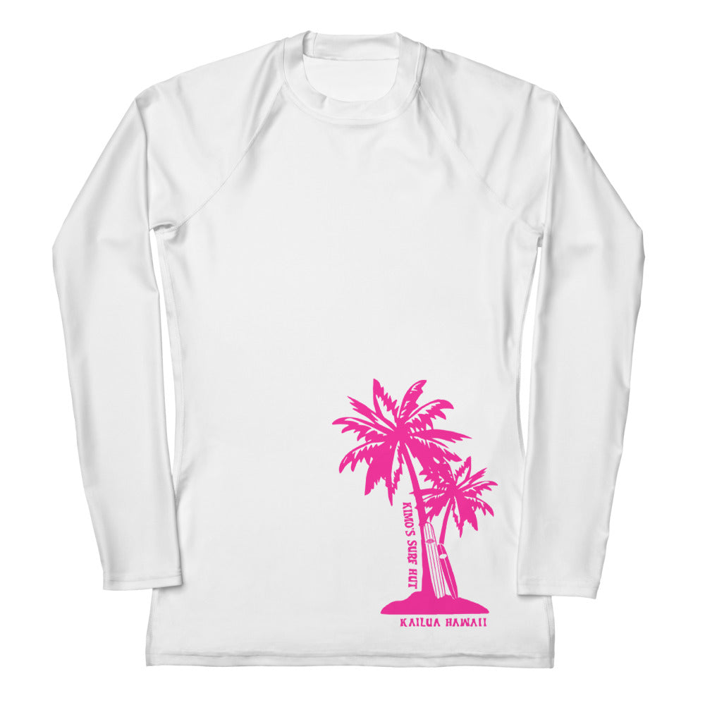 Kimo's Surf Hut Women's Rash Guard