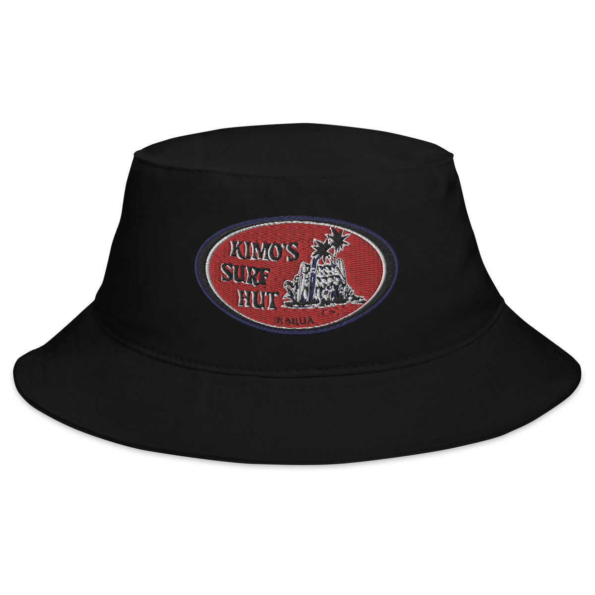 Kimo's Surf Hut Red Logo Bucket Hat