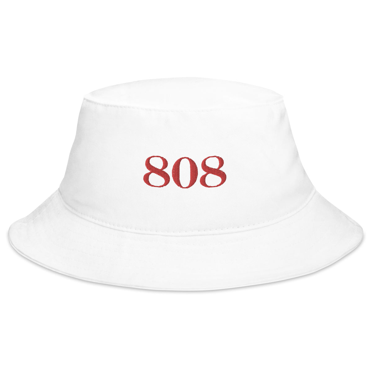 Kimo's Surf Hut's 808 Embroidered Bucket Hat