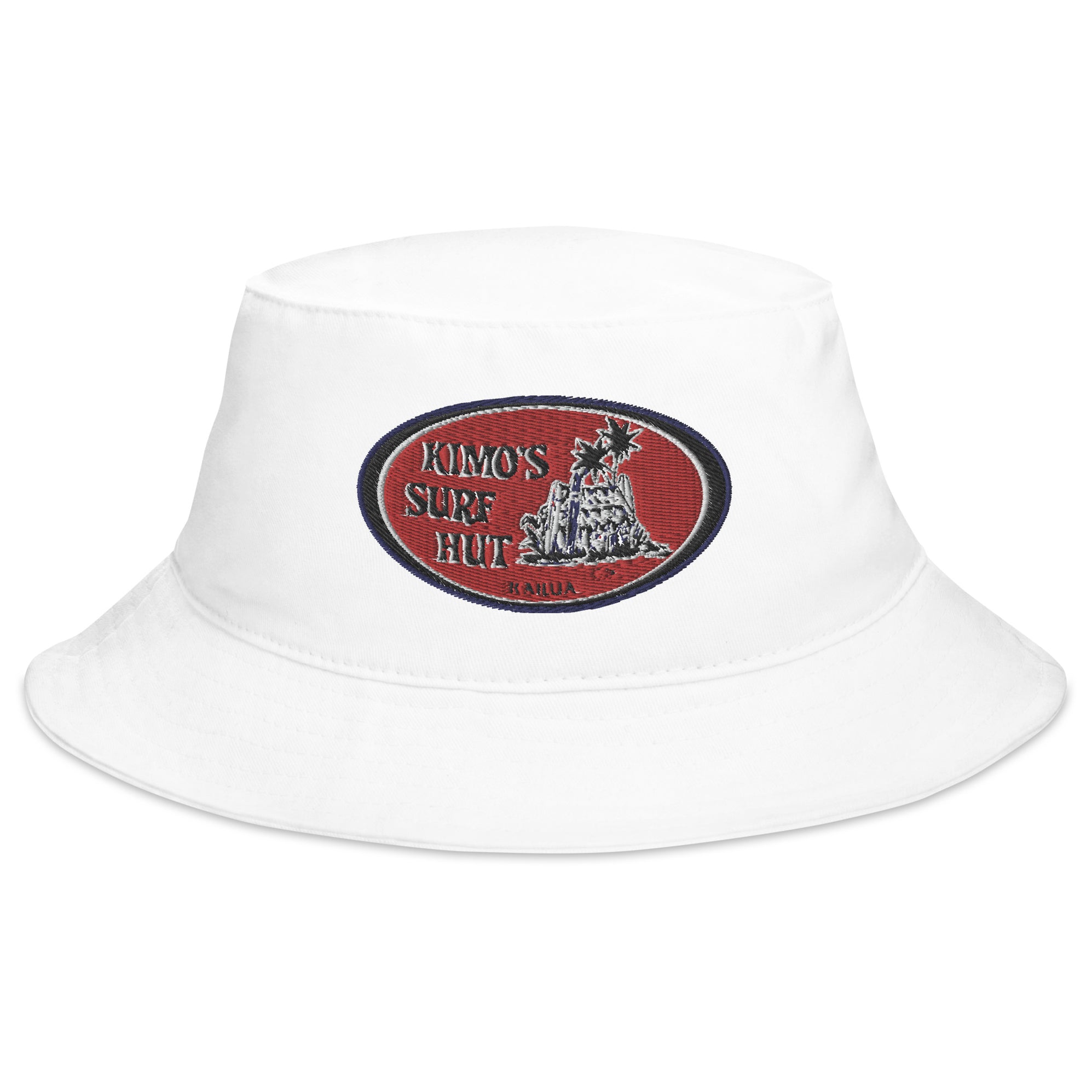 Kimo's Surf Hut Red Logo Bucket Hat