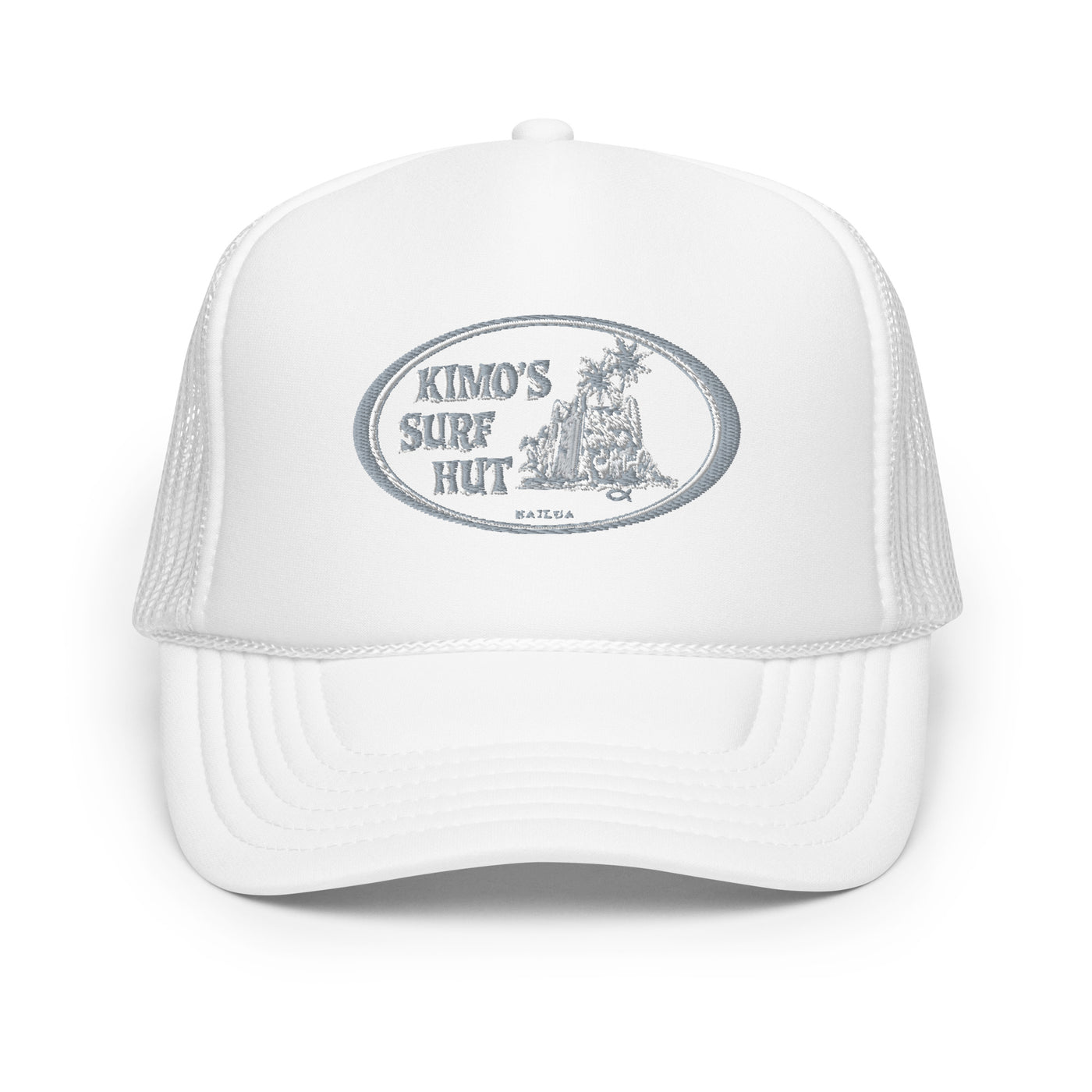 Kimo's Surf Hut Classic Two Color Logo Foam Trucker Hat